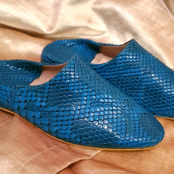 Hand Crafted | Shoes | Girls Authenticleather Morrocan Babouche ...